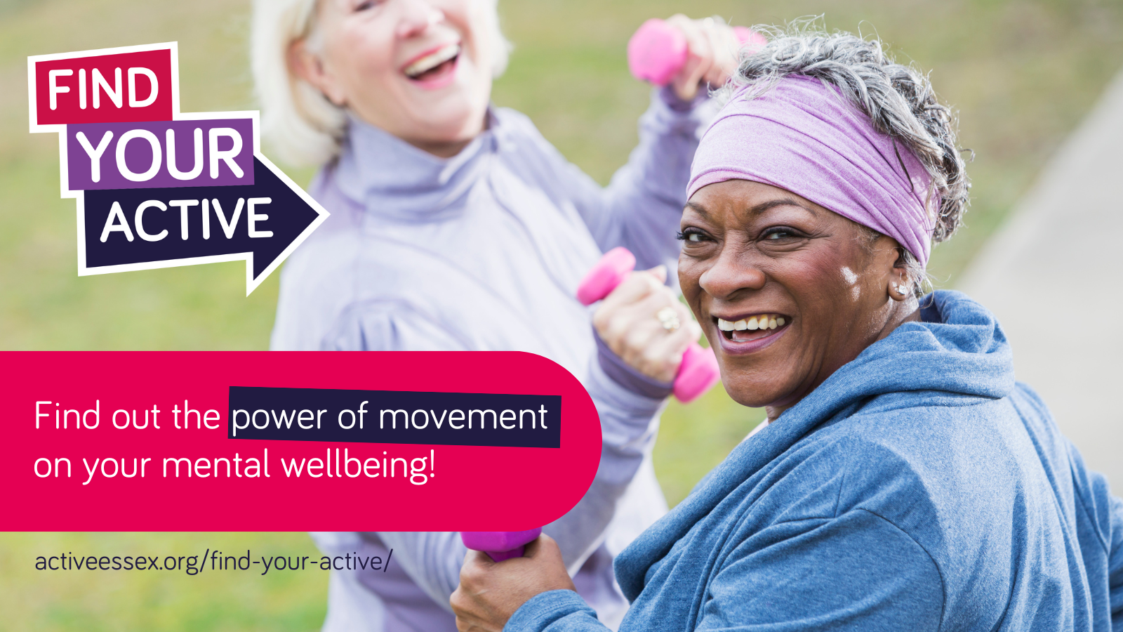 Find your active - time to move! - Southend Victoria Primary Care Network