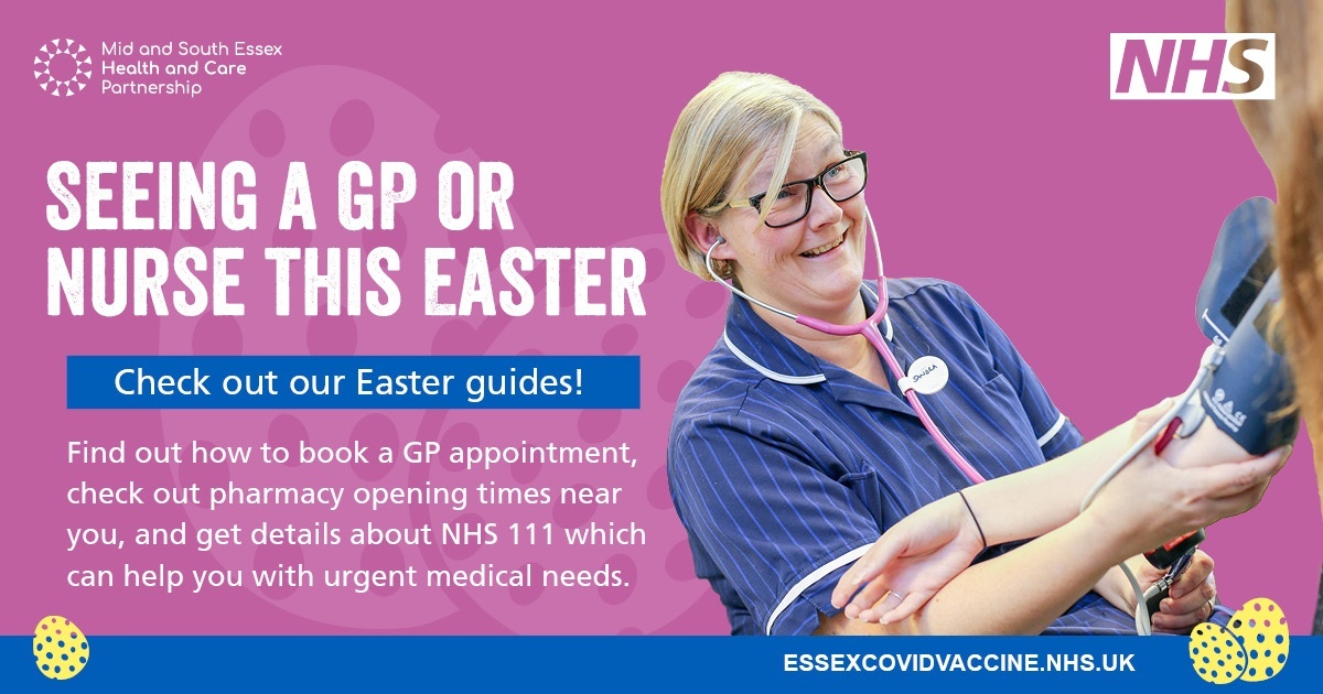 Local health services over the Easter weekend to help you stay well ...